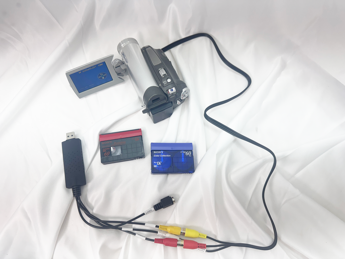 Minidv Tape Player Bundle Play And Transfer Dvc Tapes W Camcorder U