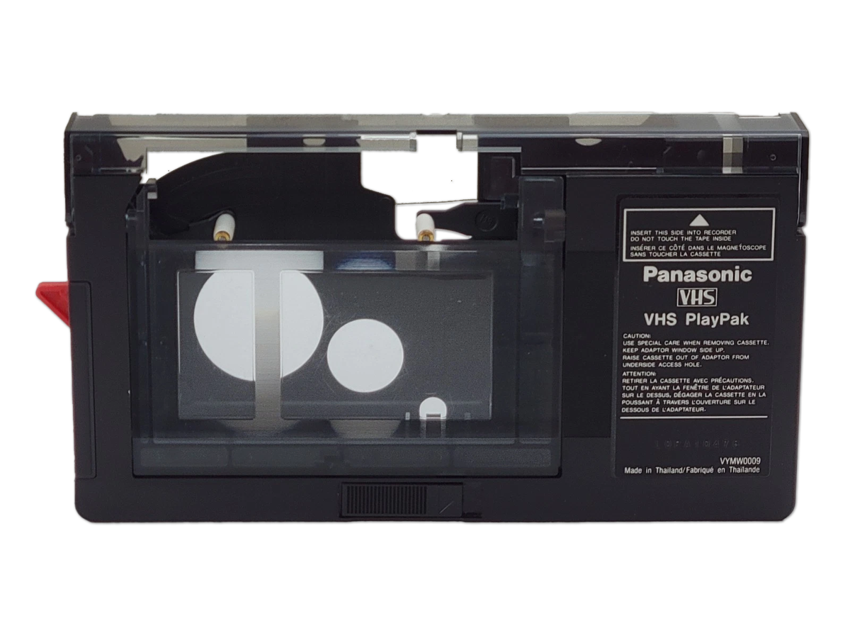 Panasonic VHS-C Adapter Motorized w/ battery – TapePlayers.com
