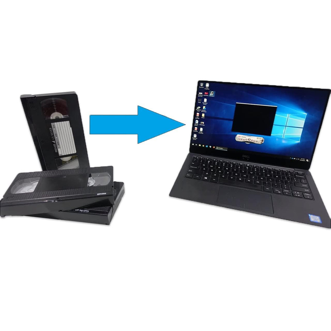 VCR VHS Transfer Bundle for Digitizing VHS Tapes and Converting VHS to ...